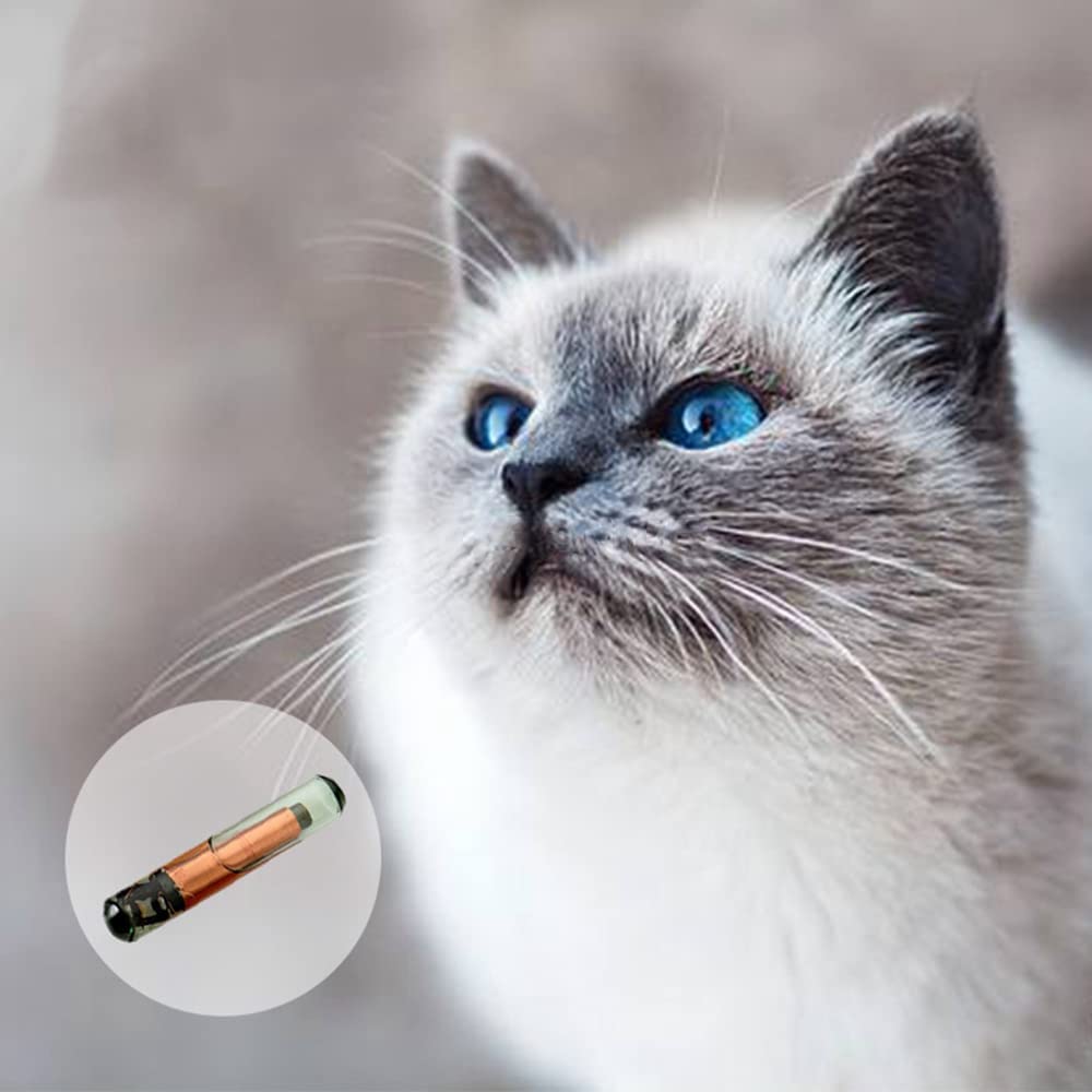 ISENVO 1.4X8mm 134.2khz Pet Microchips Disposable Animal Implant Chip ...